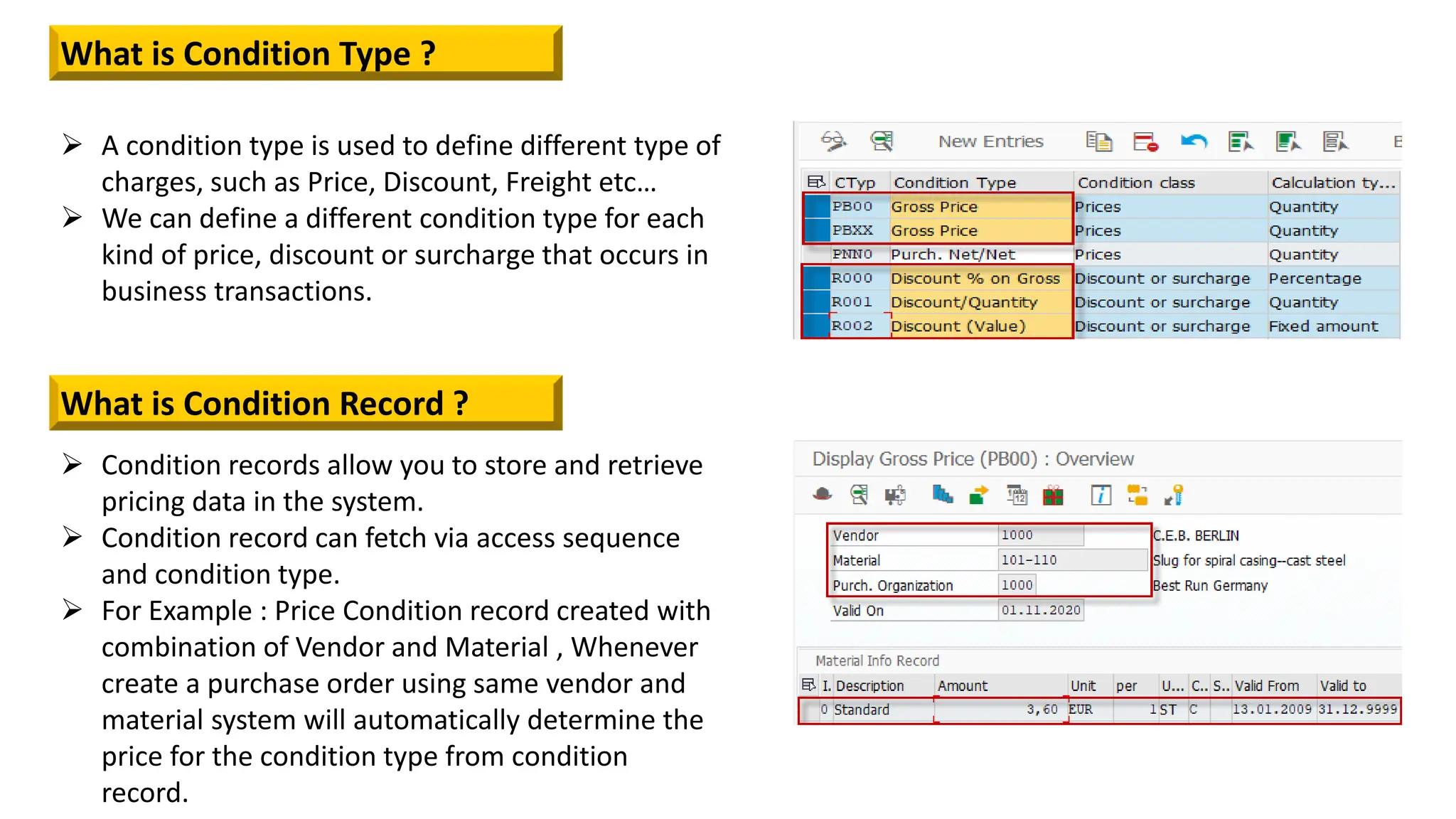 sap-mm-pricing-procedure sap mm people learning | PDF