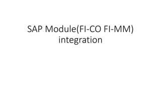 SAP-Module | PPT