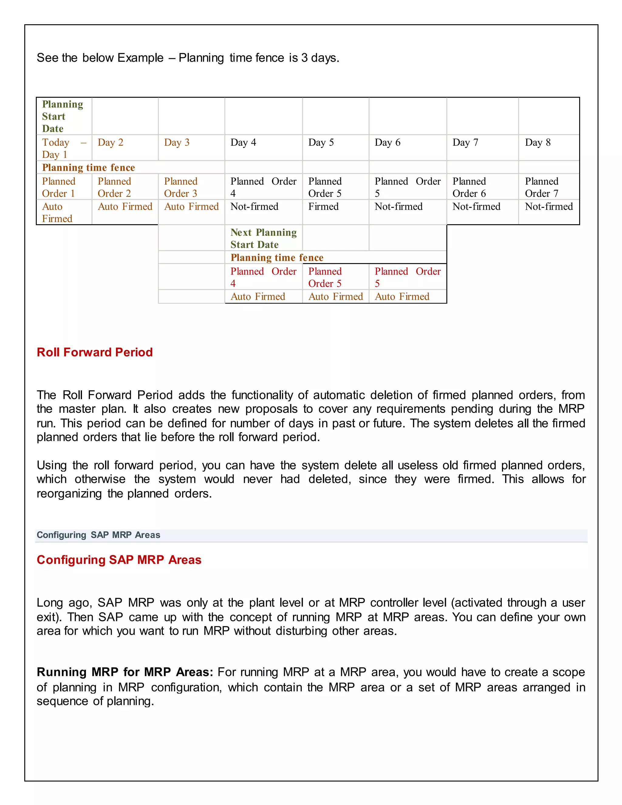 Sap mrp-configuration-pp | DOCX
