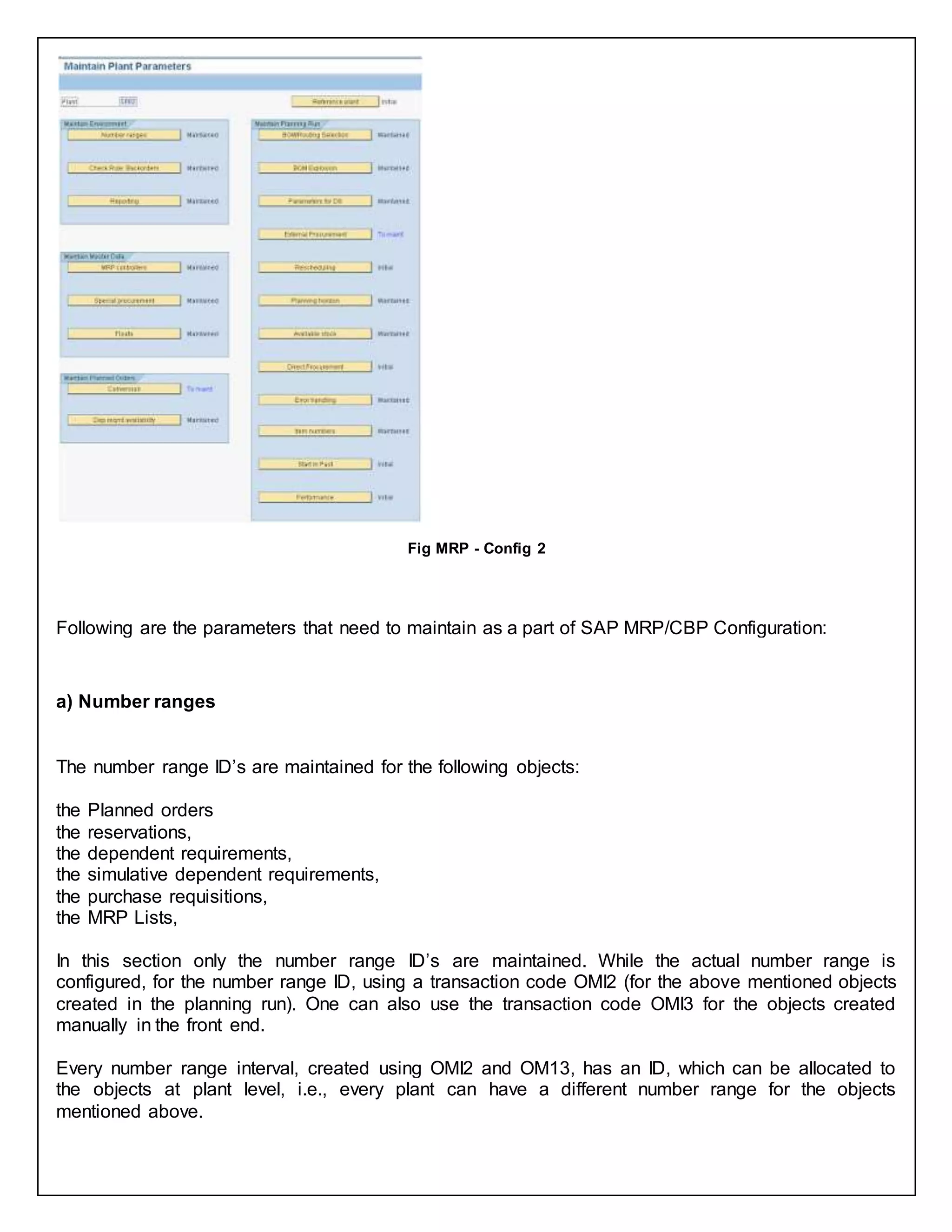 Sap mrp-configuration-pp | DOCX