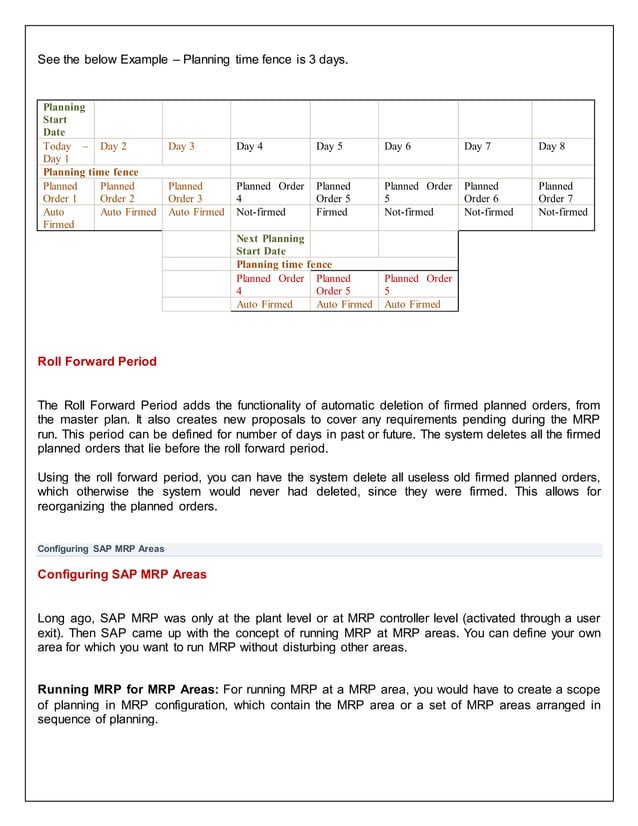Sap mrp-configuration-pp | DOCX | Business | Business and Finance