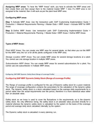 Sap mrp-configuration-pp | DOCX