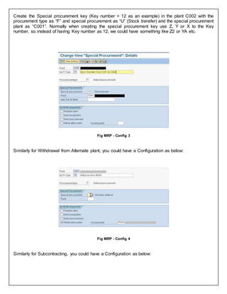 Sap mrp-configuration-pp | DOCX | Business | Business and Finance