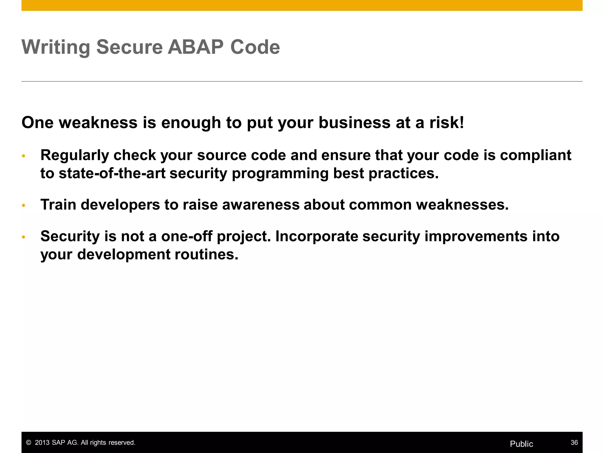 Sap Netweaver Application Server Add On For Code Vulnerability Analysis Overview Ppt