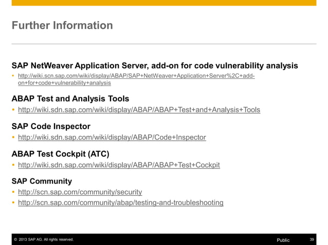 Sap Netweaver Application Server Add On For Code Vulnerability Analysis Overview Ppt