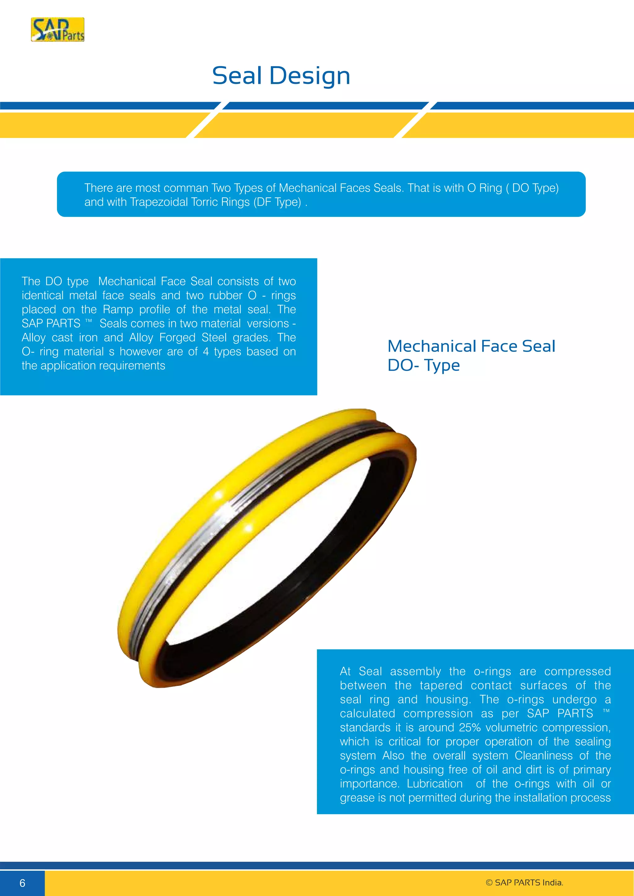 Mechanical Face Seals | PDF