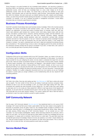 Sap path to success | PDF
