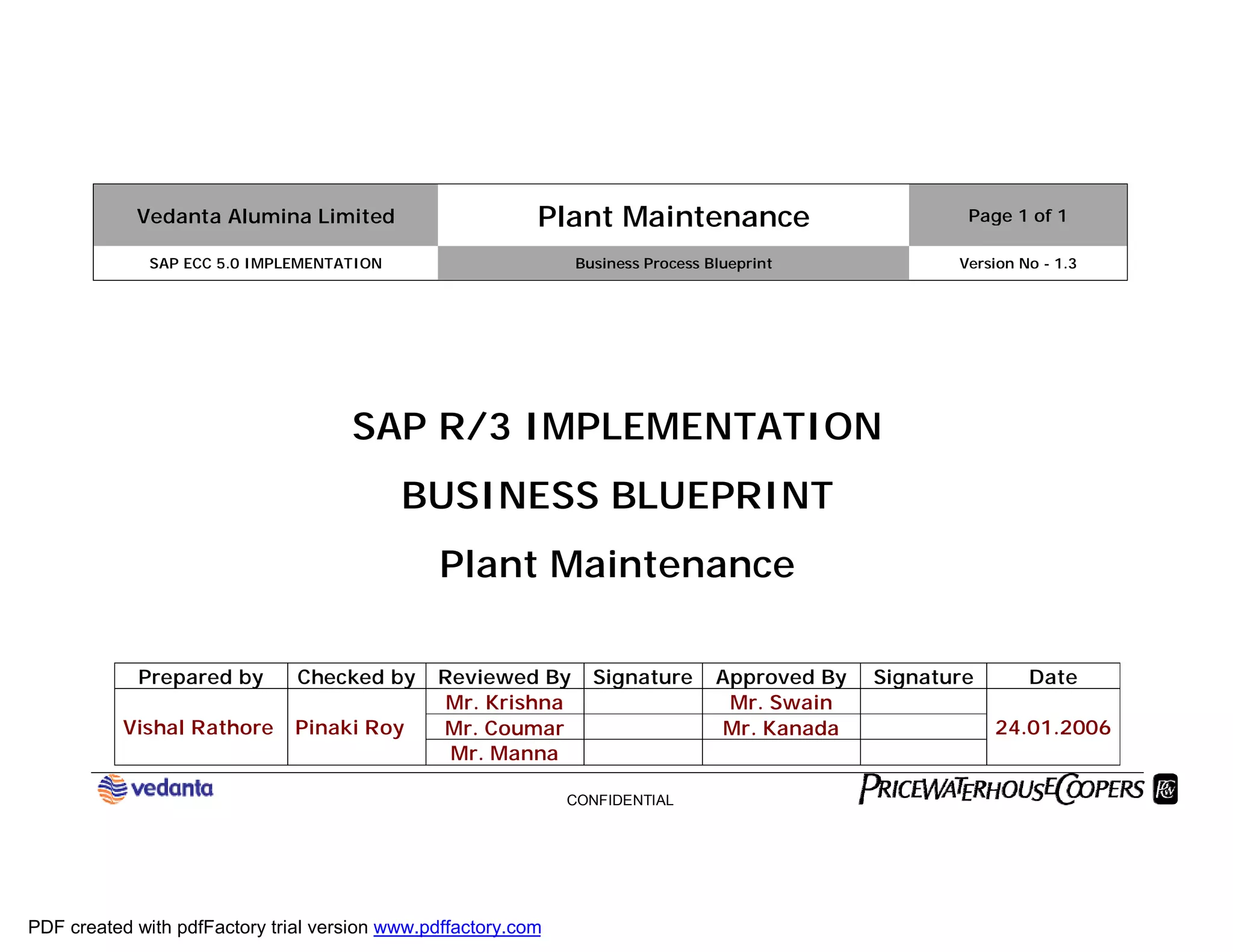 Sap plant-maintenance-pm-business-blueprint-bbp2 | PDF