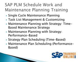 Sap PLM Online Training Course | PPTX