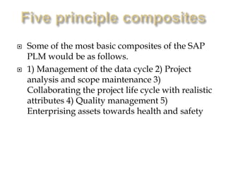Sap plm online training course | PPTX