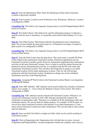 Sap pm-master-data | DOC