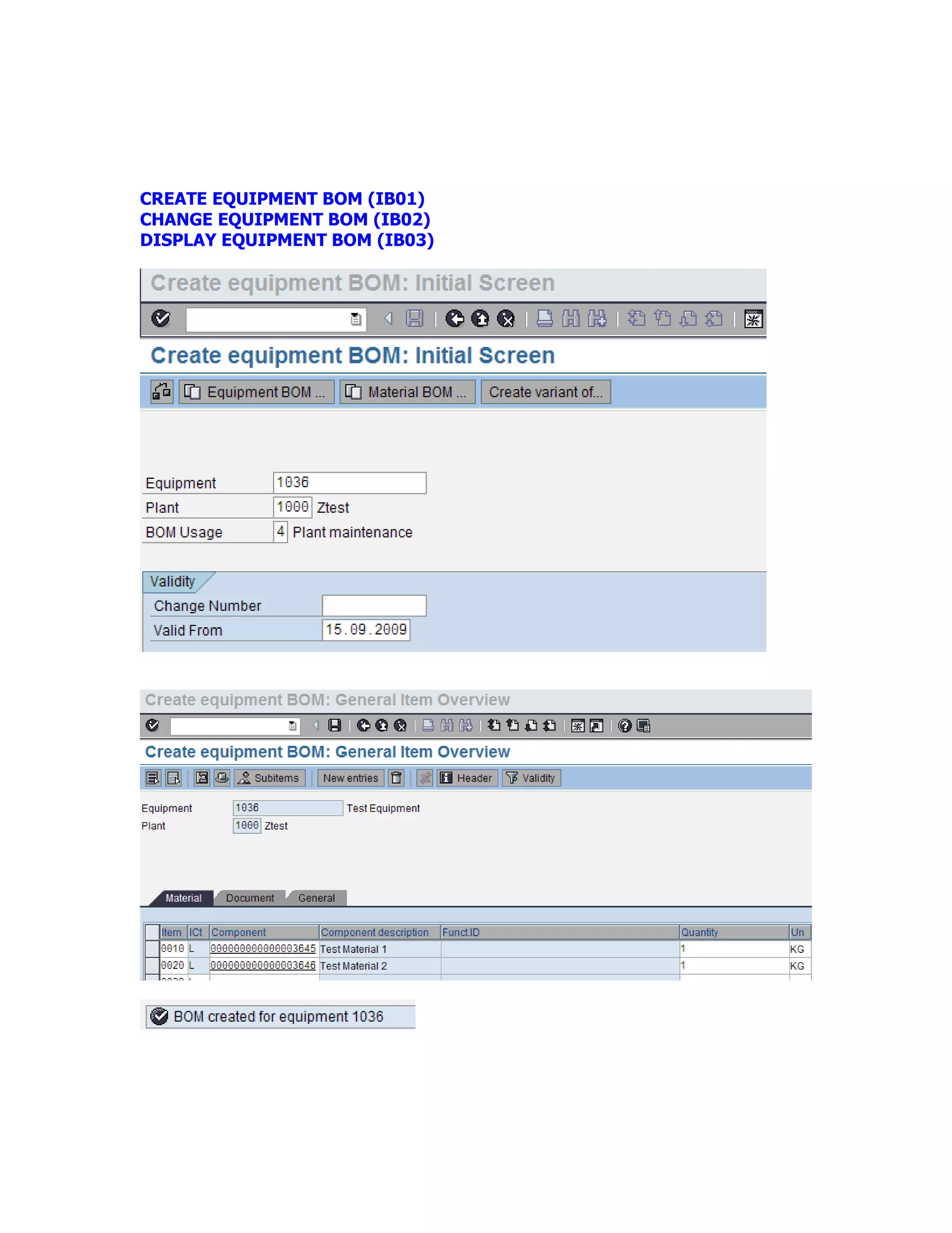 SAP PM Master Data Training Guide | PDF