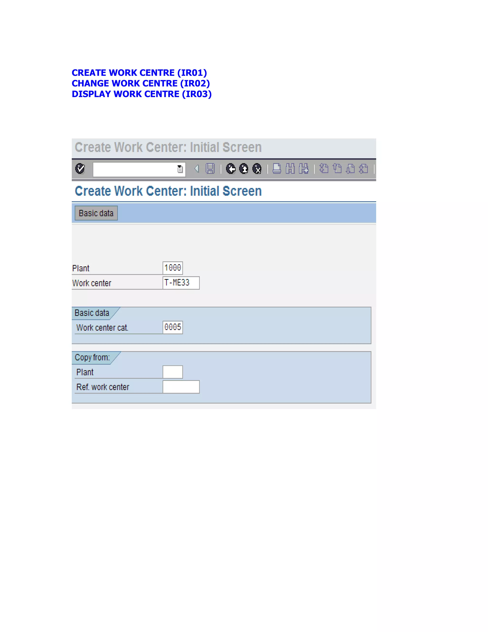 SAP PM Master Data Training Guide | PDF