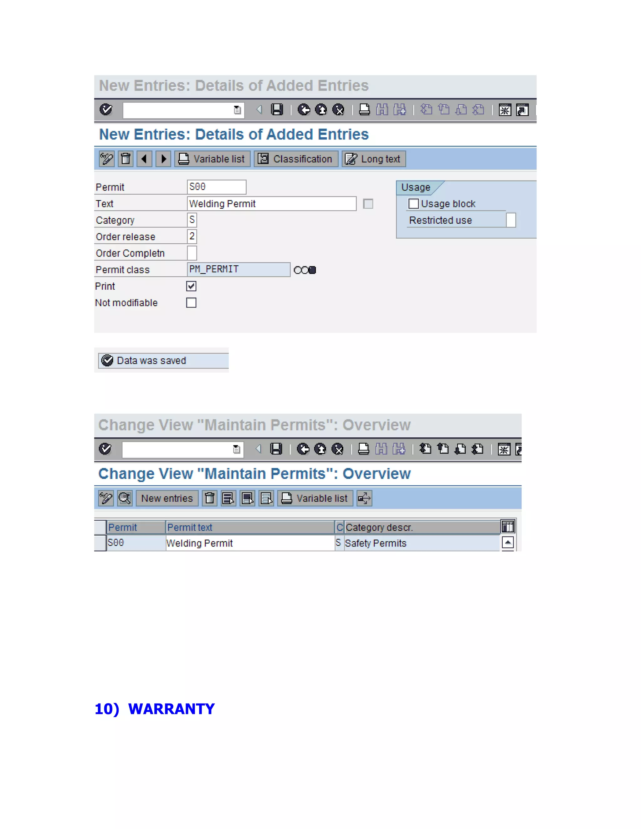 SAP PM Master Data Training Guide | PDF