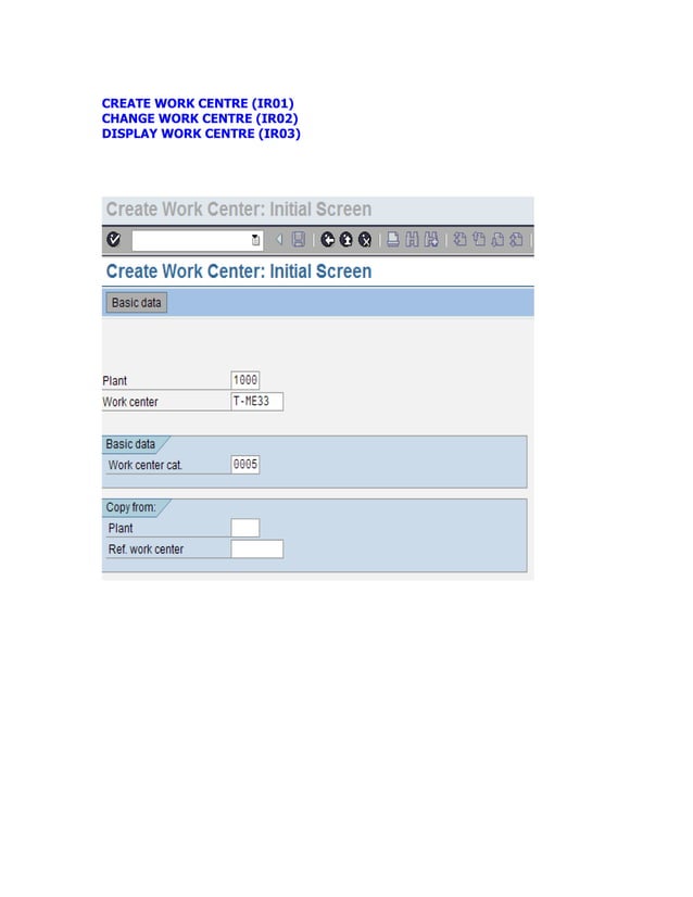 SAP PM Master Data Training Guide | PDF | Business | Business and Finance