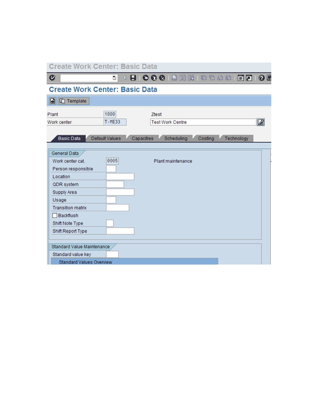 SAP PM Master Data Training Guide | PDF | Business | Business and Finance