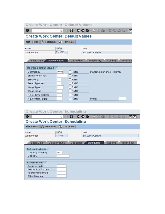 SAP PM Master Data Training Guide | PDF | Business | Business and Finance