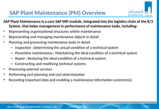 sap-pm-overview-presentation-for-oil-gas-industry-company.pptx