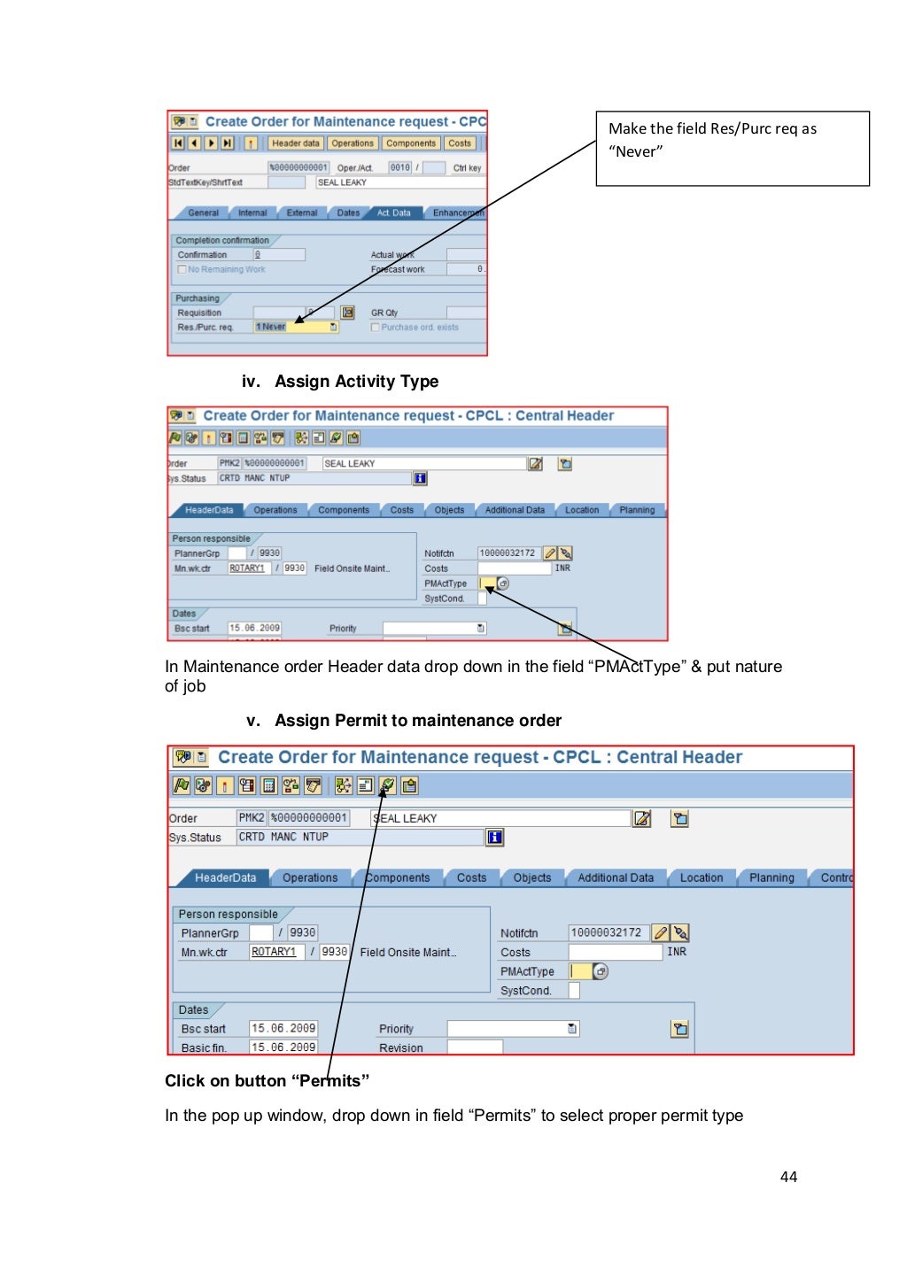 SAP PM Training Manual - www.sapdocs.info