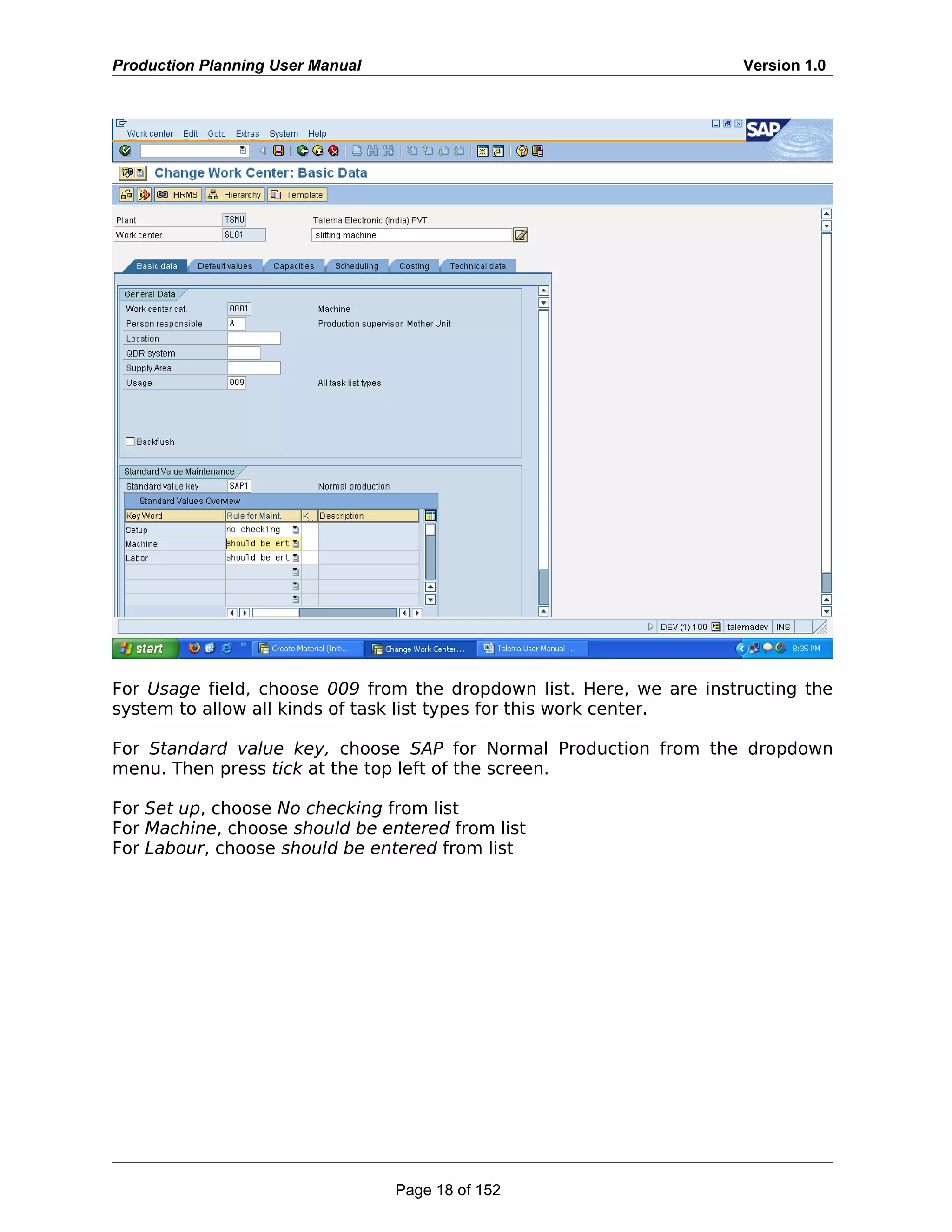 Sap Pp User Manual Pdf Computing Technology And Computing
