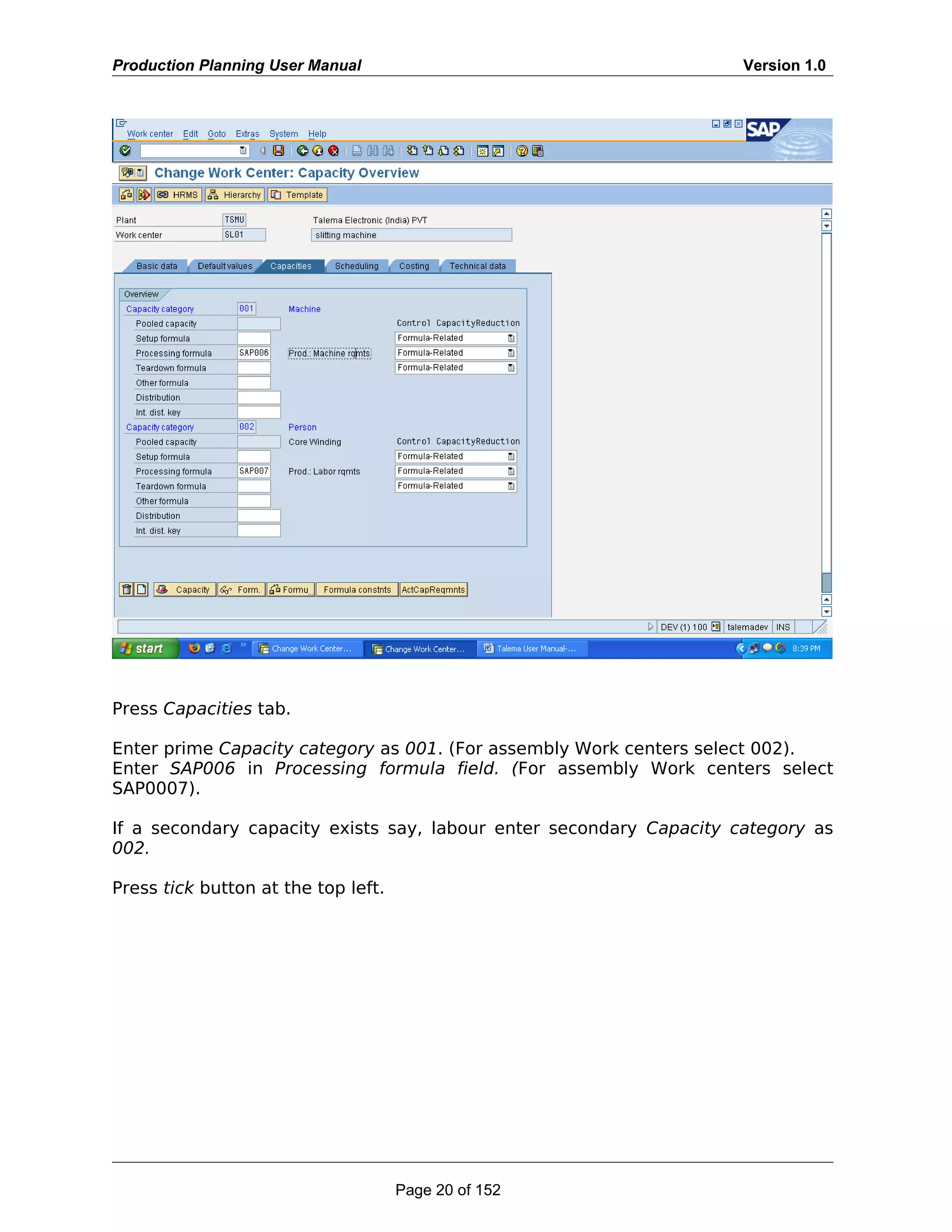 Sap Pp User Manual Pdf Computing Technology And Computing