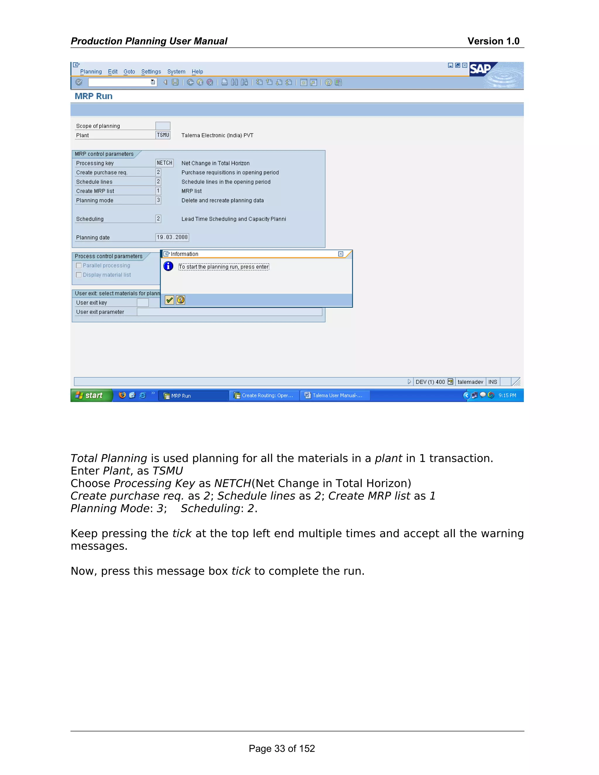 Sap Pp User Manual Pdf Computing Technology And Computing