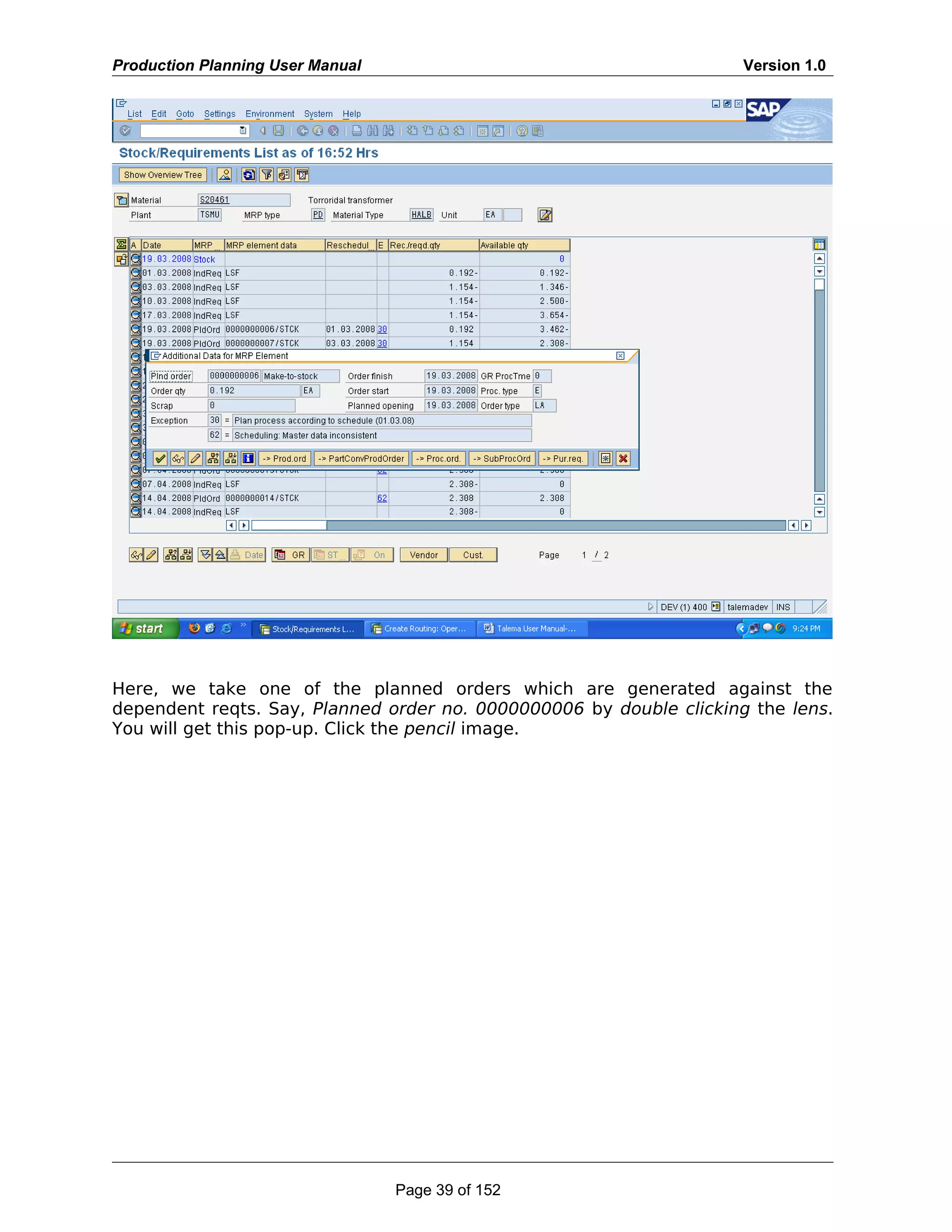 Sap pp-user-manual | PDF | Computing | Technology & Computing