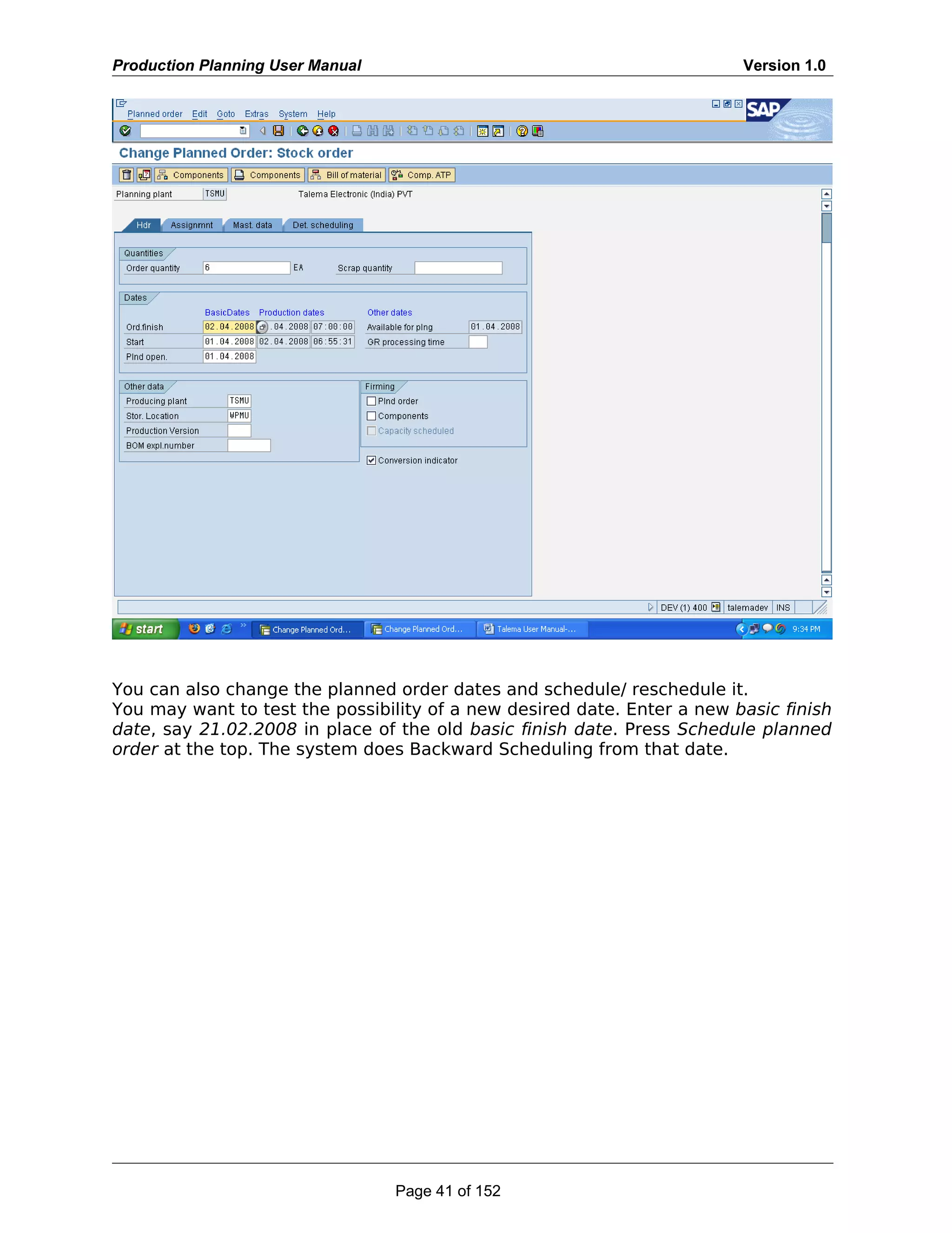 Sap pp-user-manual | PDF | Computing | Technology & Computing