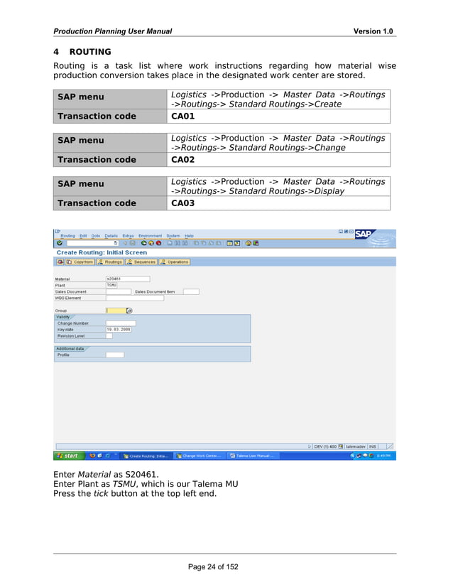 Sap pp-user-manual | PDF | Computing | Technology & Computing