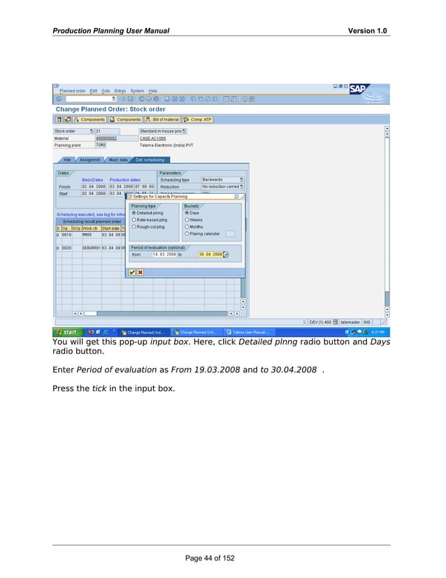 Sap pp-user-manual | PDF | Computing | Technology & Computing