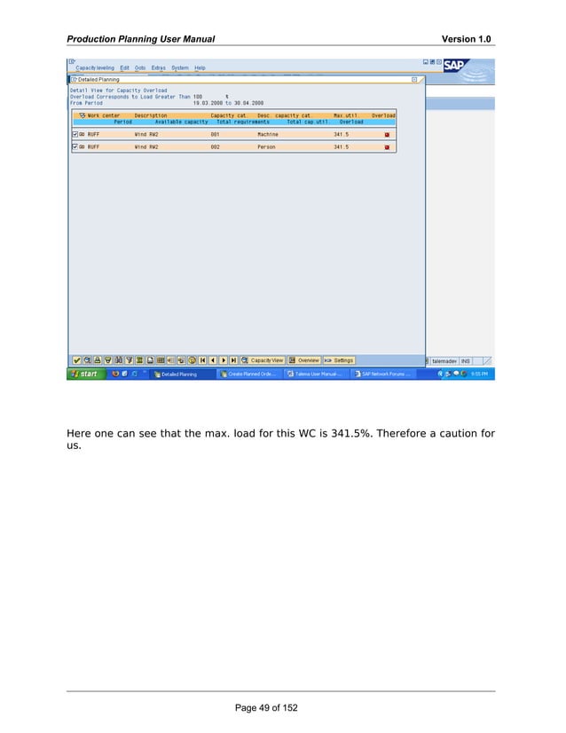 Sap Pp User Manual Pdf Computing Technology And Computing