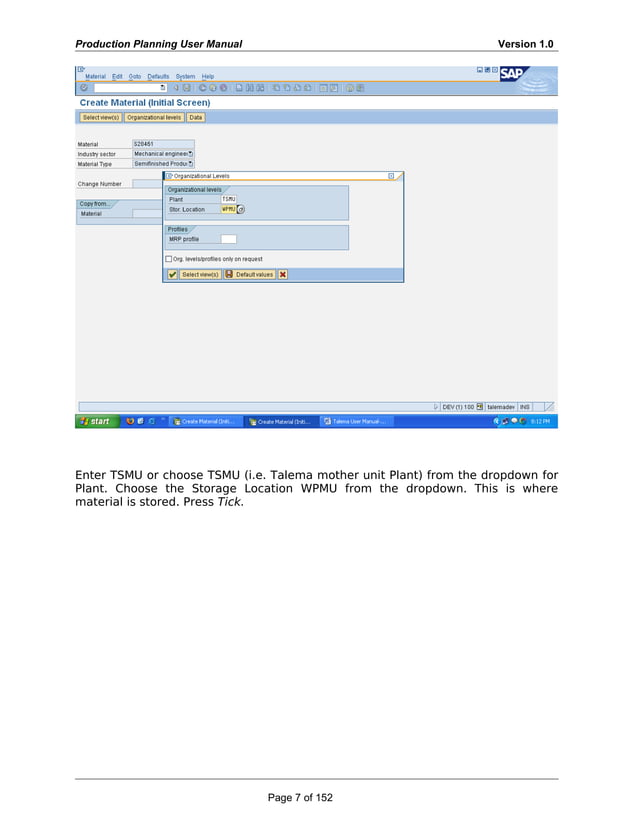 Sap pp-user-manual | PDF | Computing | Technology & Computing