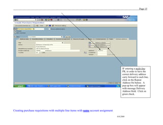 Sap purchase-requisition-how-to | PDF
