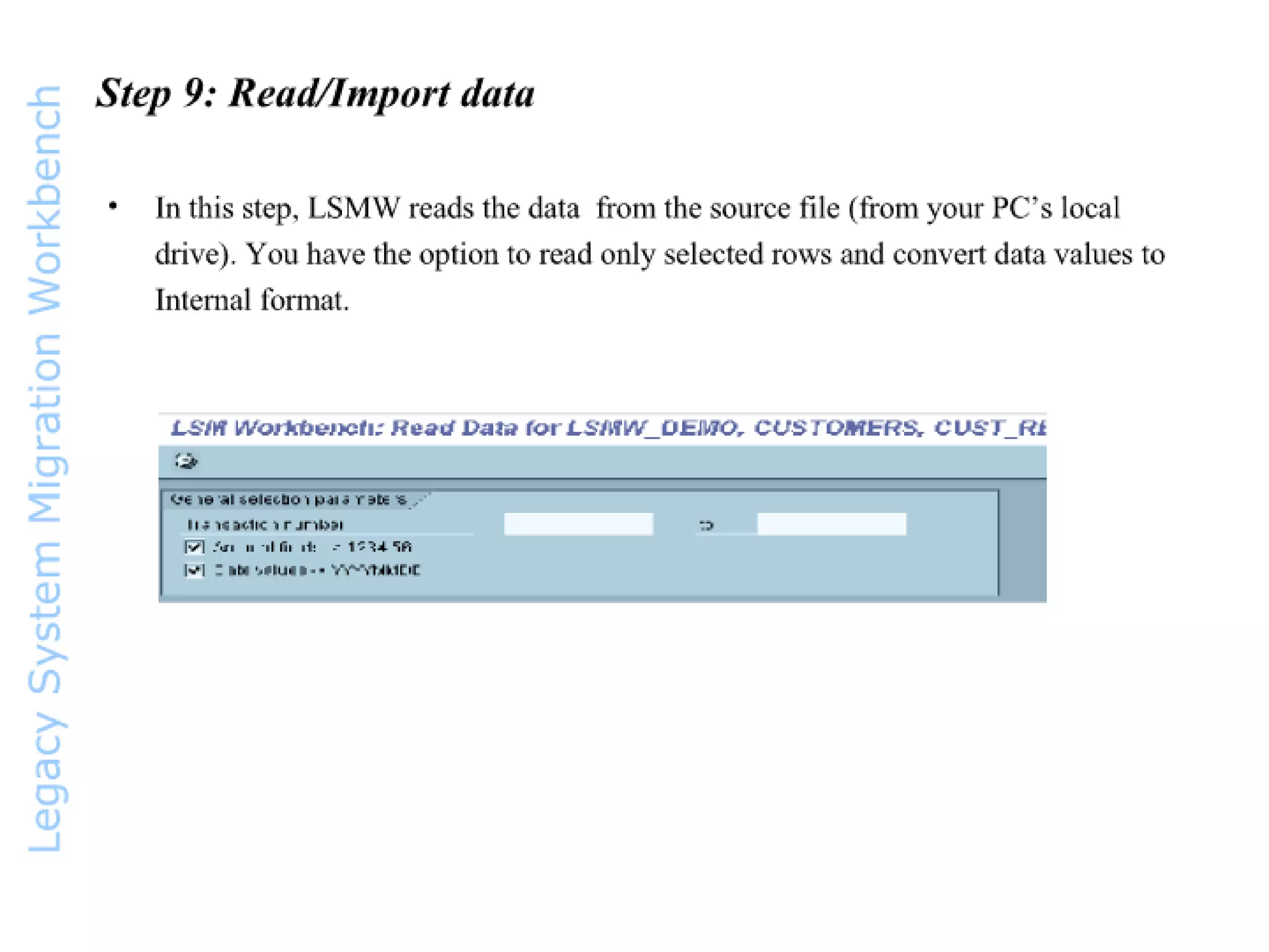 SAP SD LSMW -Legacy System Migration Workbench | PDF