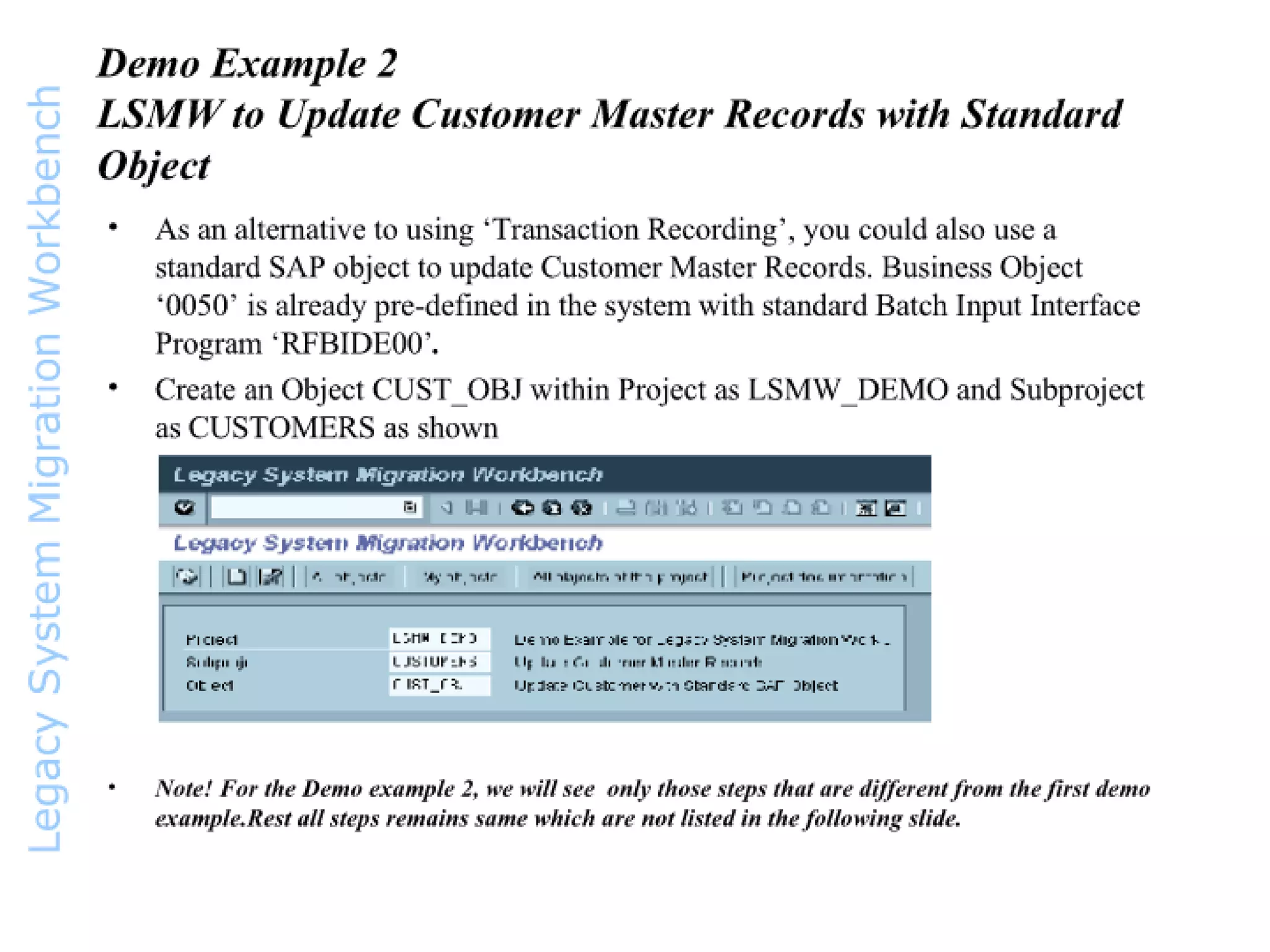 SAP SD LSMW -Legacy System Migration Workbench | PDF