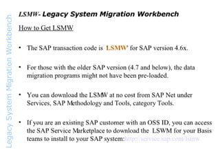 SAP SD LSMW -Legacy System Migration Workbench | PDF