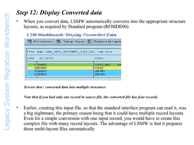 SAP SD LSMW -Legacy System Migration Workbench | PDF