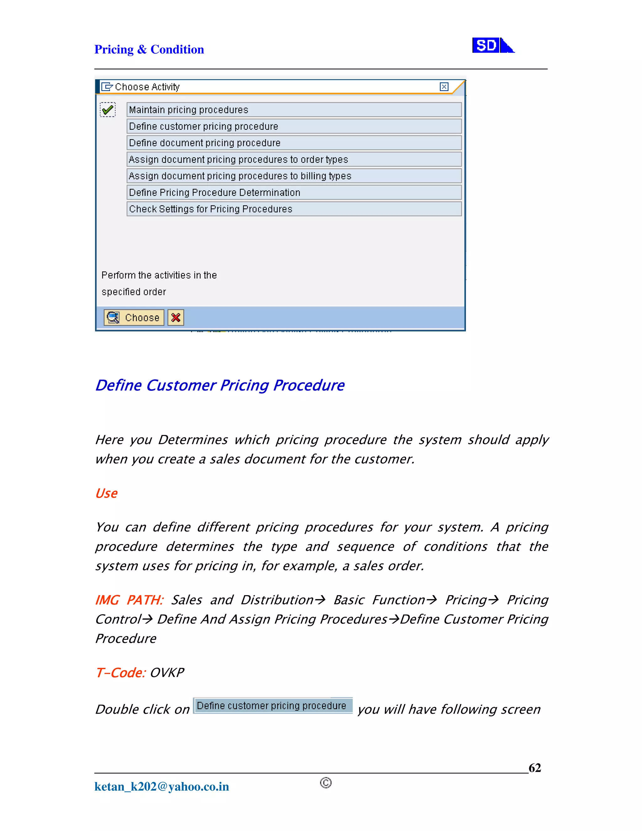 Sap sd-pricing-in-depth-configuration-guide | PDF