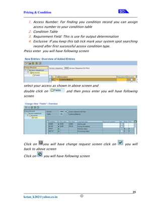 Sap sd-pricing-in-depth-configuration-guide | PDF
