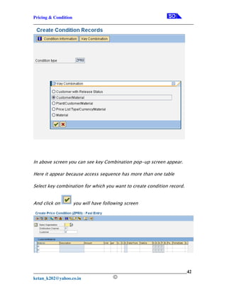 Sap sd-pricing-in-depth-configuration-guide | PDF