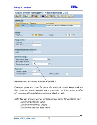 Sap sd-pricing-in-depth-configuration-guide | PDF