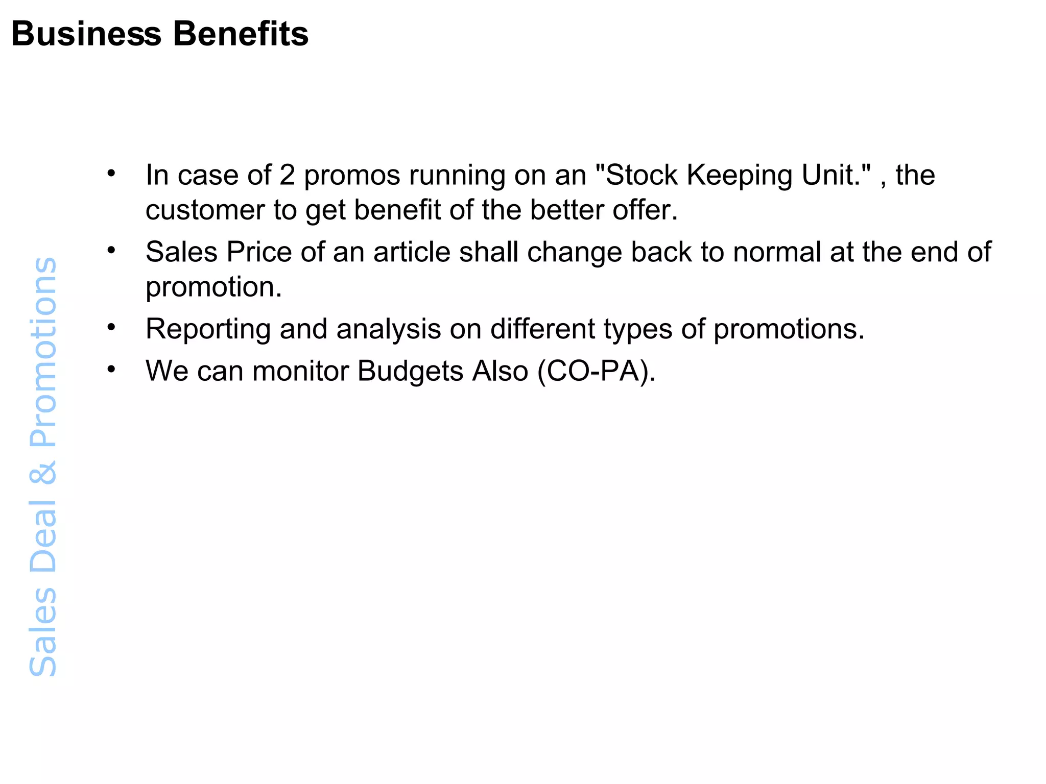 SAP SD Sales Deal & promotion | PPT