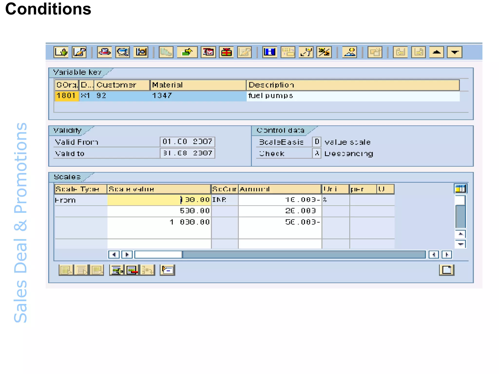 SAP SD Sales Deal & promotion | PPT