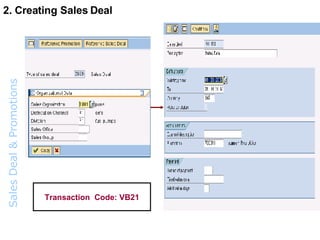 SAP SD Sales Deal & promotion | PPT