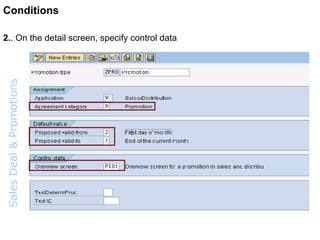 SAP SD Sales Deal & promotion | PPT