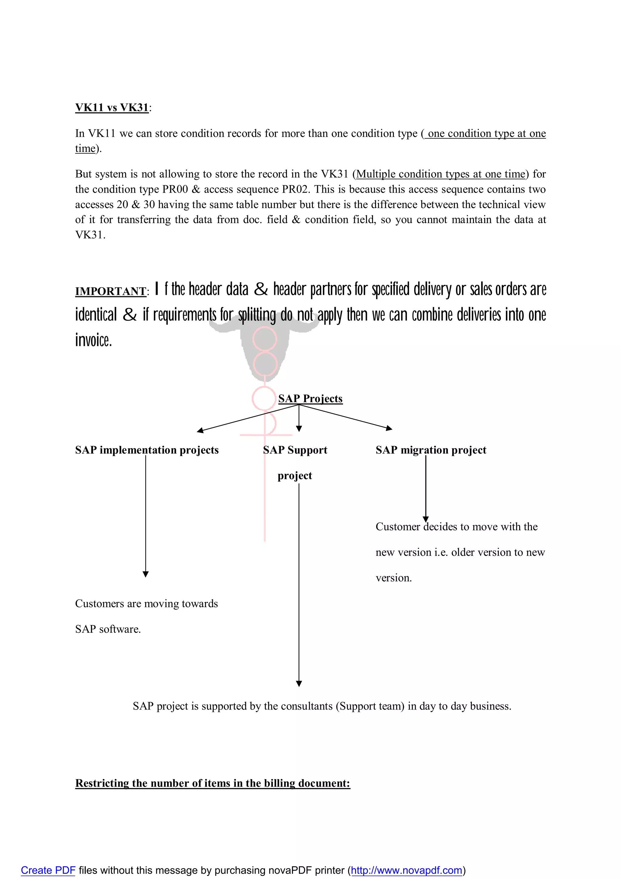 SAP SD Notes | PDF