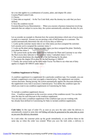 SAP SD Notes | PDF