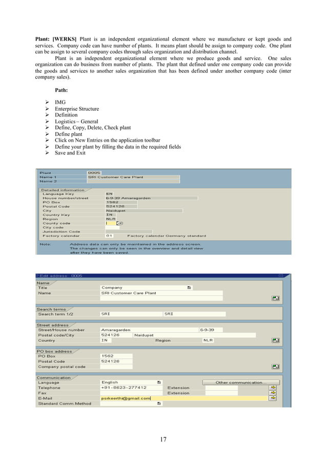 SAP SD Study material | PDF