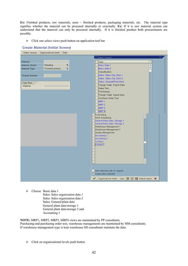 SAP SD Study material | PDF