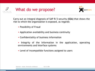 Sap Security Assessment V3 English | PPT